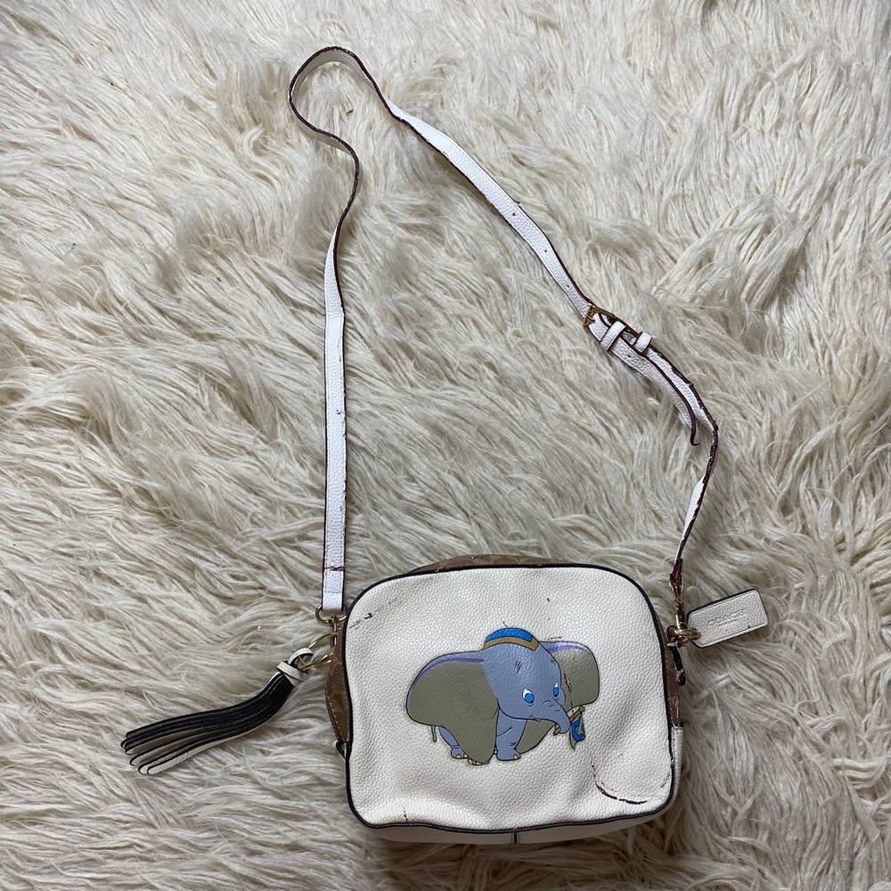 Disney X Coach New York Dumbo Camera Bag Shoulder Bag - Gem